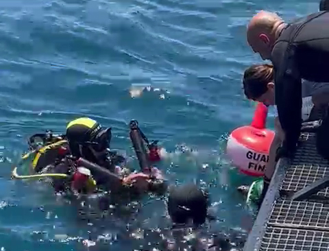 Regione Lazio, Guardia di Finanza e Zoomarine rimettono in mare Gui